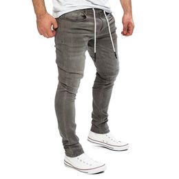 Yazubi Slim-fit-Jeans Herren Sweathose in Jeansoptik Erik Schmale Jeans