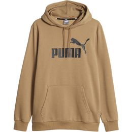 Puma® Hoodie, Logo-Print, Kängurutasche, für Herren, beige, M