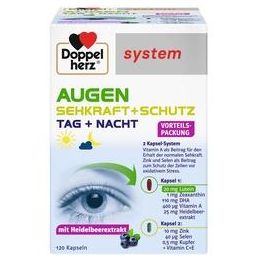 Queisser Doppelherz Augen Sehkraft+Schutz system Kapseln 120 St