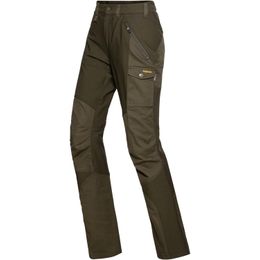 Hubertus Damen Jagdhose Hydro mit Stretcheinsatz Oliv (Größe: 34)