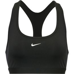 Nike Sport-BH 'SWOOSH' Damen Gr&ouml;&szlig;e M schwarz / wei&szlig;
