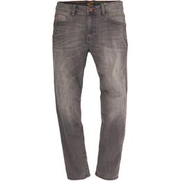 Camel Active Regular-fit-Jeans HOUSTON im klassischen 5-Pocket-Stil, grau