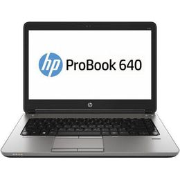 HP ProBook 640 G1 | i3-4000M | 14" | 8 GB | 256 GB SSD | Webcam | Win 10 Pro | FR