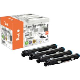Peach B247 4 Toner XL (bk, c/m/y) ersetzt Brother TN-247 f&uuml;r z.B. Brother MFCL 3750 CDW, Brother DCPL 3550 CDW, Brother MFCL 3730 CDN (wiederaufbereitet)