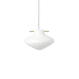 Lyfa Repose Pendant 175 White/Brass