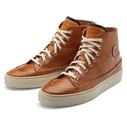 Benci Brothers Herren-Leder-Schn&uuml;rboot