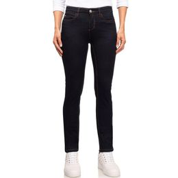 wonderjeans Slim-fit-Jeans Classic-Slim Klassischer gerader Schnitt, blau