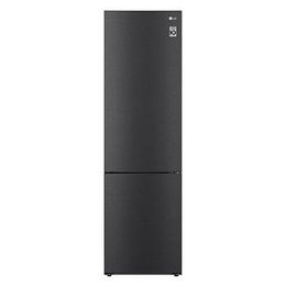 LG KühLGefrierkombination 384 Liter Nutzinhalt Energieeffizienzklasse B Matte Black 203 cm Inverter Linear Kompressor GBP62MCNBC GBP62MCNBC