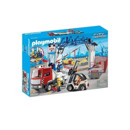 Playmobil® Spielbausteine 70169 Cargo-Halle mit Transportfahrzeugen