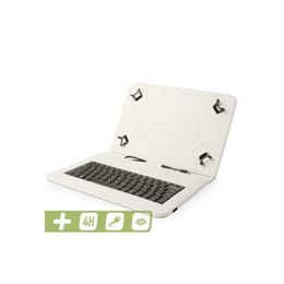 humblebe 10.3" Lenovo Tab M10 FHD Plus (2. Generation) TB-X605 Tablet-Tastatur (inkl. Schutzfolie