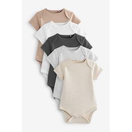 next Kurzarmbody 5er-Pack Essential Baby-Bodysuits mit kurzem Arm (5-tlg)