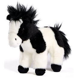 Uni-Toys Kuscheltier Pferd schwarz-weiß