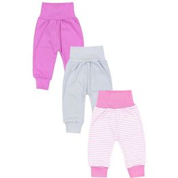 TupTam Pumphose TupTam Baby Mädchen Lange Pumphose 3er Pack (3-tlg)