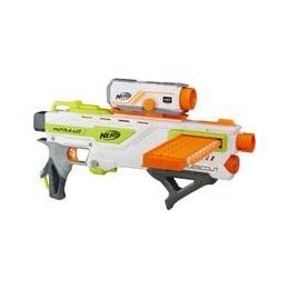 Hasbro Nerf N-Strike Elite Modulus BattleScout ICS-10, Nerf Gun weiß/orange, Frustfreie Verpackung Serie: N-Strike Elite Altersangabe: ab 8 Jahren