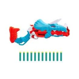 Hasbro Nerf DinoSquad Tricera-Blast, Nerf Gun hellblau/orange Serie: DinoSquad Altersangabe: ab 8 Jahren