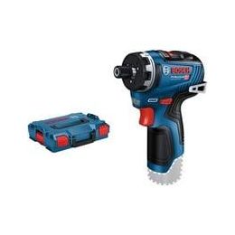 Bosch Akkuschrauber GSR 12V-35 HX solo Professional, 12Volt blau/schwarz, ohne Akku und Ladeger&auml;t, mit L-BOXX