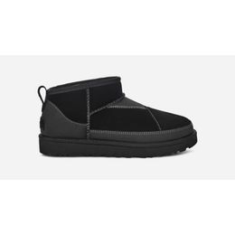 UGG Australia UGG® Classic Ultra Mini ReImagined Boot für Damen | UGG® EU in Black, Größe 38, Veloursleder