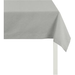 Tischdecke Apelt "ALASKA, LOFT STYLE, Rips Uni" Tischdecken Gr. B/L: 140 cm x 250 cm, 1 St., rechteckig, grau Tischdecken