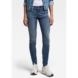 G-Star Raw Skinny-fit-Jeans 3301 High Skinny in High-Waist-Form, blau