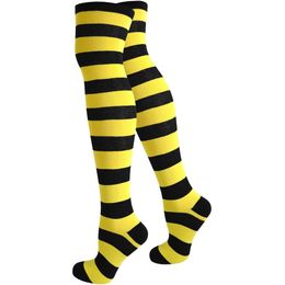 Normani Over the Knee Socks female Black size One Size