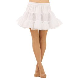 buttinette Petticoat mit härterer Appretur für Kinder, weiß