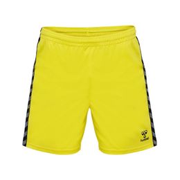 Hummel Sportshorts 'Authentic' Herren Gr&ouml;&szlig;e XXXL zitronengelb / schwarz / wei&szlig;