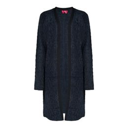 Swirly Knit Cardigan female Blue size M