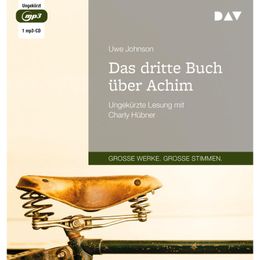 Das dritte Buch über Achim,1 Audio-CD, 1 MP3 - Uwe Johnson (Hörbuch)