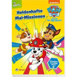 Nelson PAW Patrol Kindergartenheft: Heldenhafte Mal-Missionen, Kartoniert (TB)