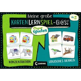 Loewe Verlag Meine große KartenLernSpiel-Box - Konzentration / Logisches Denken