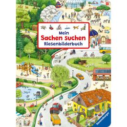 RAVENSBURGER VERLAG Mein Sachen suchen Riesenbilderbuch - Susanne Gernhäuser, Pappband