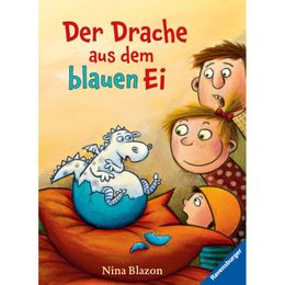 RAVENSBURGER VERLAG Der Drache aus dem blauen Ei - Nina Blazon, Gebunden