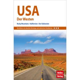 Nelles Verlag Nelles Guide Reiseführer USA: Der Westen, Kartoniert (TB)