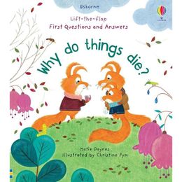 First Questions and Answers: Why Do Things Die? - Katie Daynes, Pappband