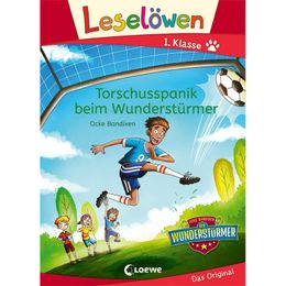 Loewe Verlag Leselöwen 1. Klasse - Torschusspanik beim Wunderstürmer - Ocke Bandixen, Gebunden