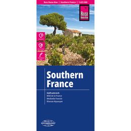 Reise Know-How Landkarte Südfrankreich / Southern France (1:425.000) - Reise Know-How Verlag Peter Rump, Karte (im Sinne von Landkarte)