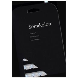 Semikolon Fotoecken silber