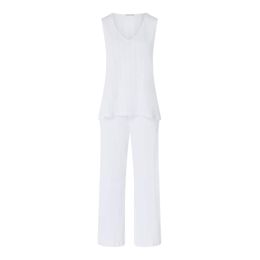 Hanro Pajama ' Simone ' female White size L