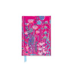 Premium Notizbuch DIN A6: Lucy Innes Williams, Pinkfarbenes Gartenhaus