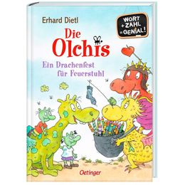 Oetinger Die Olchis. Ein Drachenfest für Feuerstuhl - Erhard Dietl, Gebunden