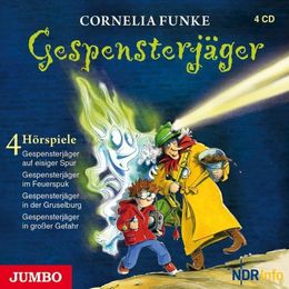 Gespensterjäger,4 Audio-CDs - Cornelia Funke (Hörbuch)