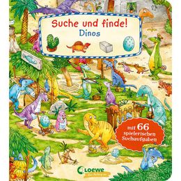Loewe Verlag Suche und finde! - Dinos, Pappband