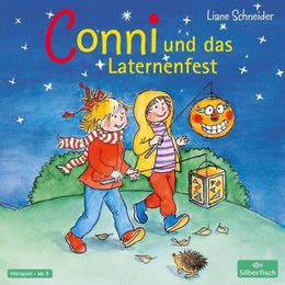 Silberfisch Conni und das Laternenfest (Meine Freundin Conni - ab 3),1 Audio-CD - Liane Schneider (Hörbuch)