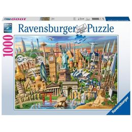 RAVENSBURGER VERLAG Sehenswürdigkeiten Weltweit (Puzzle)