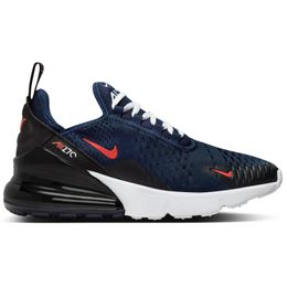 Nike Air Max 270 Sneaker Kinder in midnight navy-picante red-black