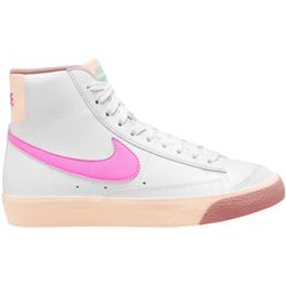 Nike BLAZER MID '77 GS Sneaker Kinder in white-pink spell-guava ice-jade ice