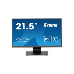 22" iiyama ProLite T2252MSC-B2 - 1920x1080 - IPS - Touchscreen - 5 ms - Bildschirm