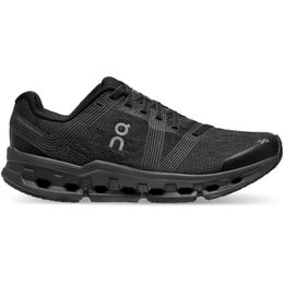 On Cloudgo Wide Laufschuhe Damen in black-eclipse