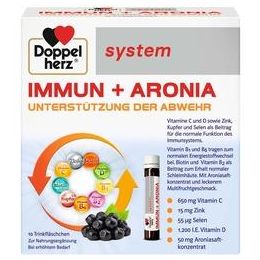 Queisser Doppelherz Immun+Aronia system Ampullen 10 St