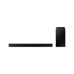 Samsung C-Soundbar HW-C440G schwarz, Bluetooth, Optischer Eingang Leistung: Musikleistung: 270 W Kanäle: 2.1 Anschlüsse: 1x optischer Digitaleingang, 1x USB 2.0